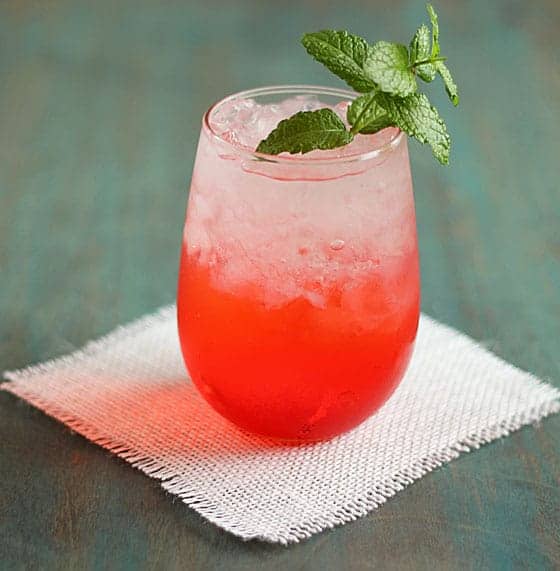 Passion Fruit Rum Cocktail
