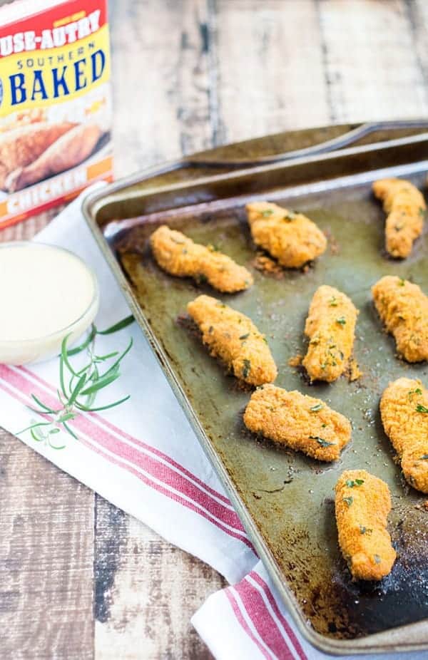 Herb Breaded Chicken Fingers | The Blond Cook