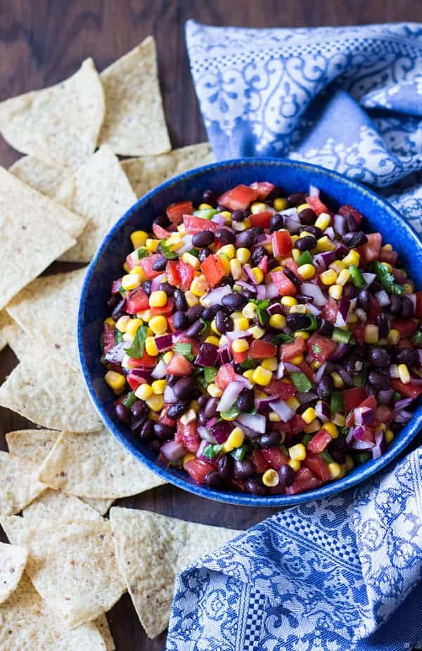 Black Bean Salsa | The Blond Cook