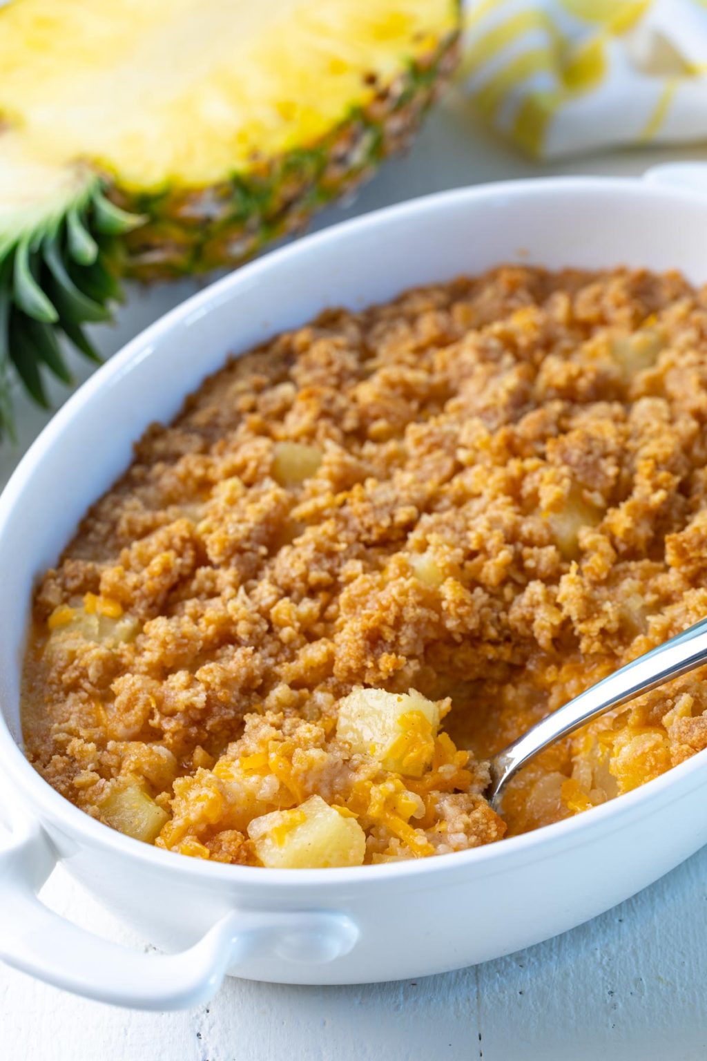 Pineapple Casserole | The Blond Cook