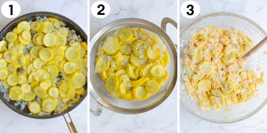 Cheesy Squash Casserole | The Blond Cook