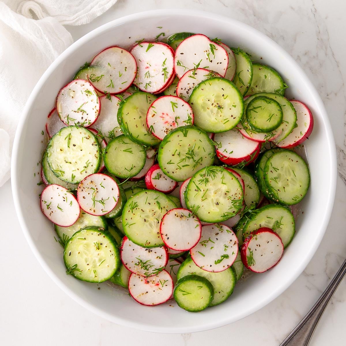 Cucumber Tomato Salad | The Blond Cook