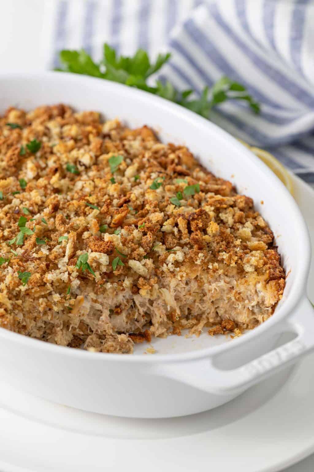Crab Casserole | The Blond Cook