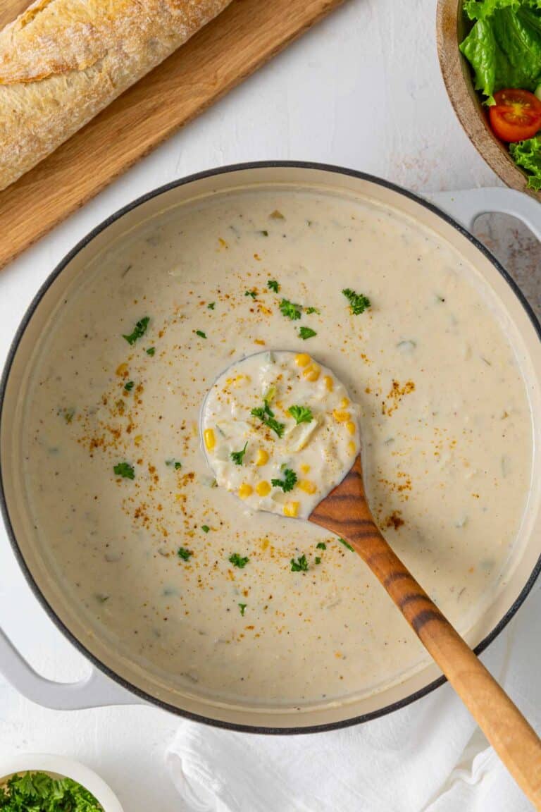 Corn and Crab Bisque | The Blond Cook
