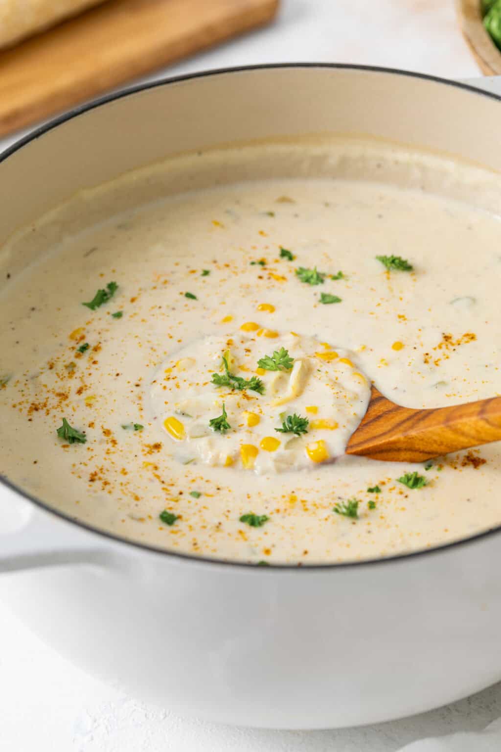 Corn and Crab Bisque | The Blond Cook